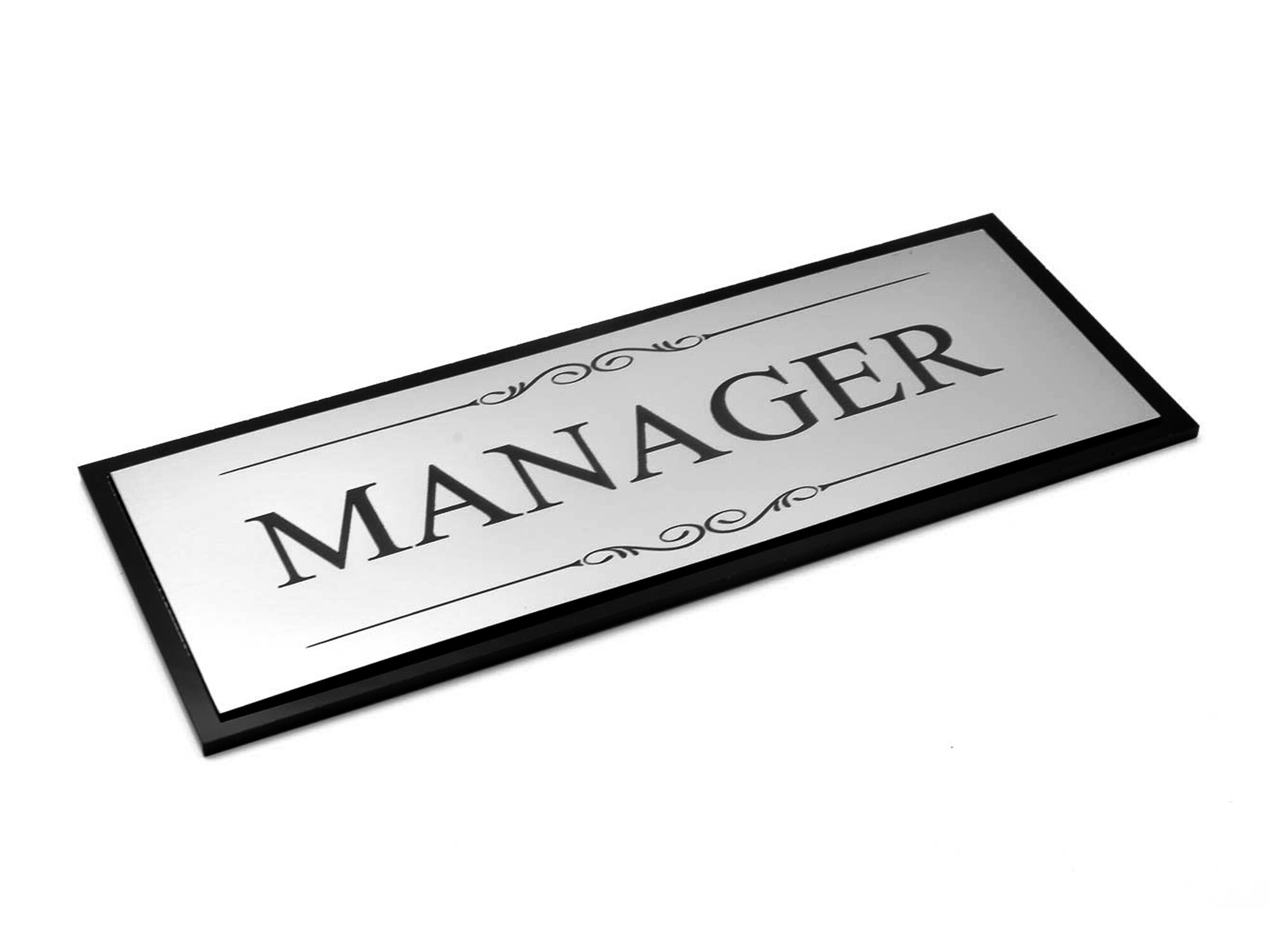 Manager Door / Room Sign Adhesive Plaque - Etsy