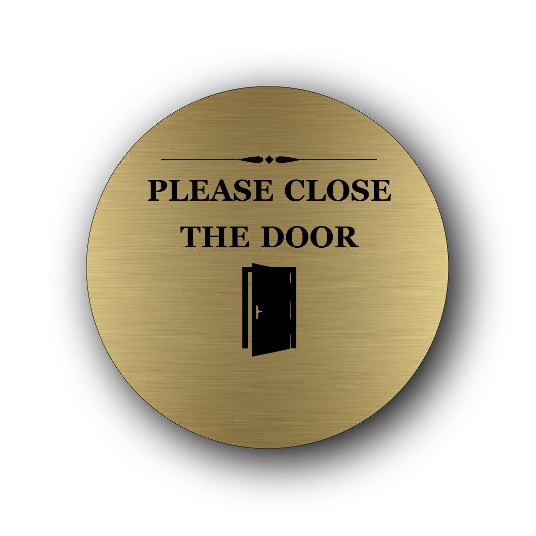 Please Close the Door Sign - Door Sign - Office - Shop - Café Sign ...