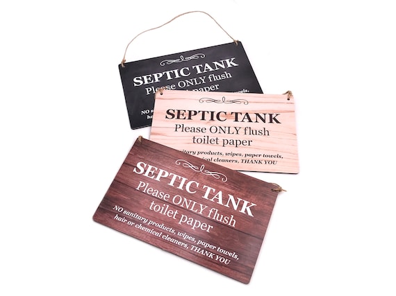 Septic Tank Printed Hanging Sign - Etsy
