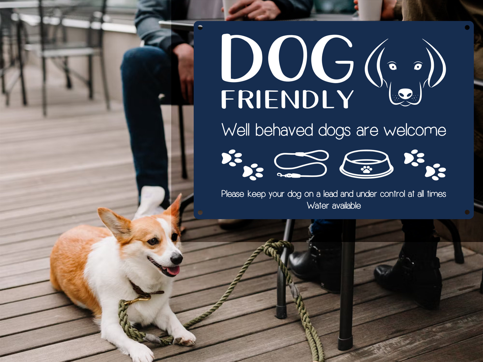 Dog Friendly Business Sign - Etsy