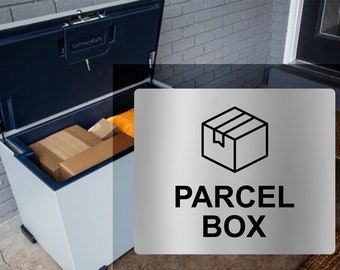 Parcel Drop Box Sign - Etsy UK
