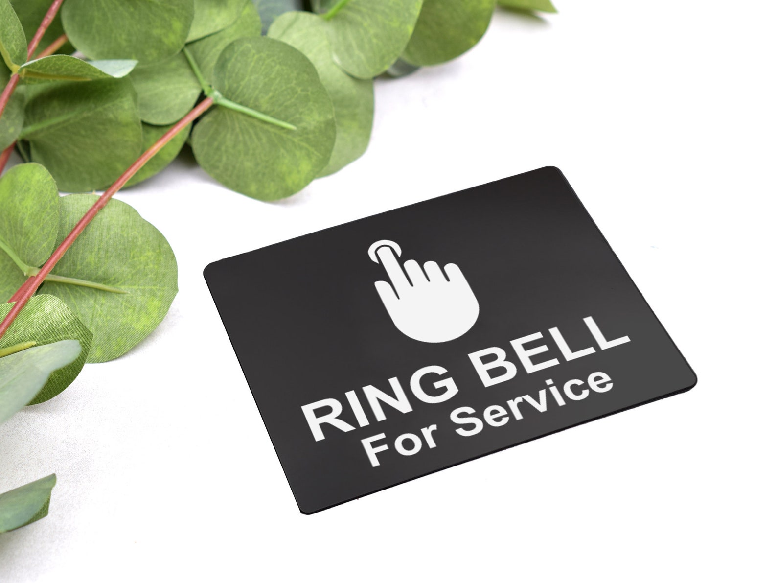 Ring Bell for Service Sign Adhesive Sticker Notice - Etsy
