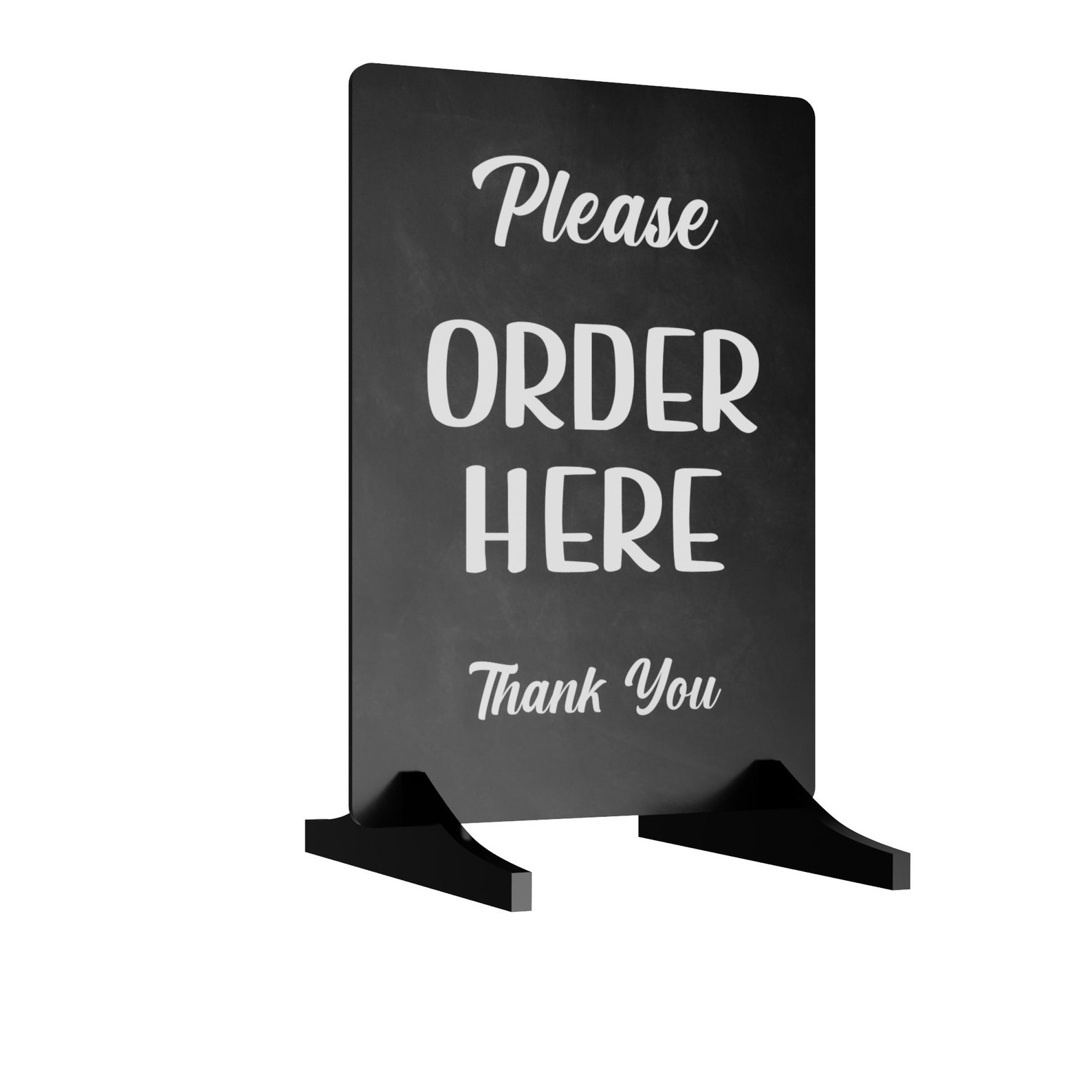 Please Order Here A4 Size Aluminium Composite Sign With Acrylic Feet - Etsy