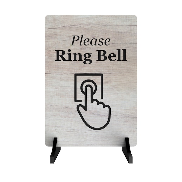 Ring Bell Sign - Etsy