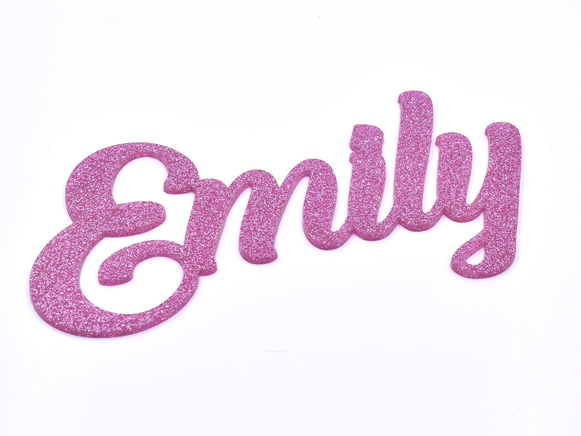 The Name Emily In Glitter