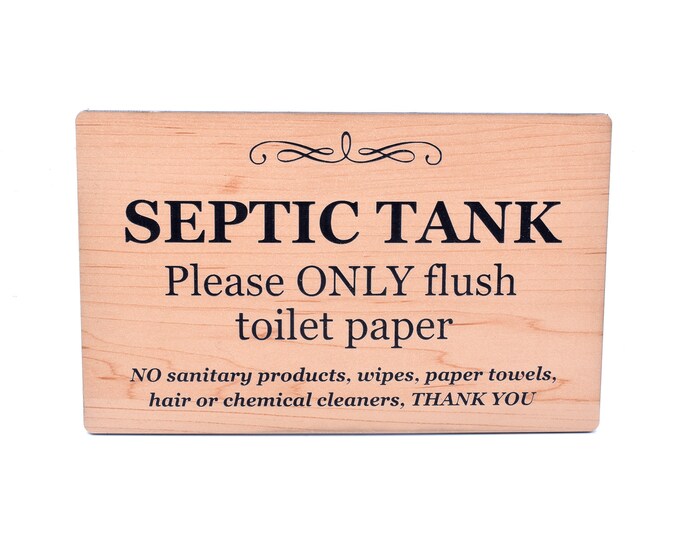 Septic System Toilet Emoji Sign | Etsy