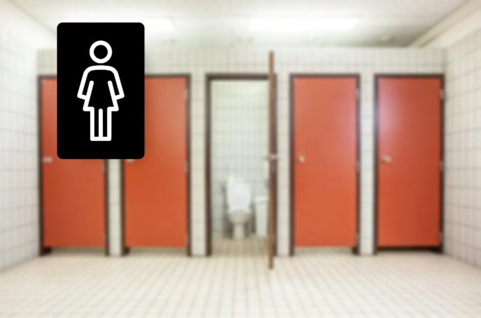 Classy Black Ladies Toilet Sign: Elevate Your Restroom Decor - Etsy