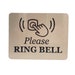 Please Ring Bell Sign Adhesive Sticker Notice - Etsy