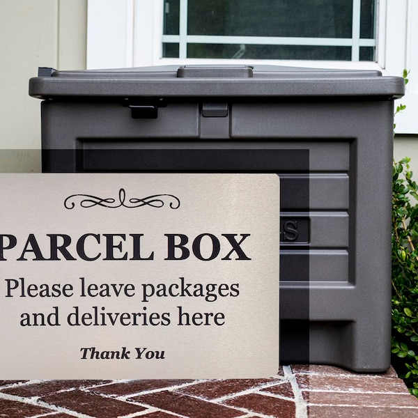 Parcel Drop Box - Etsy UK