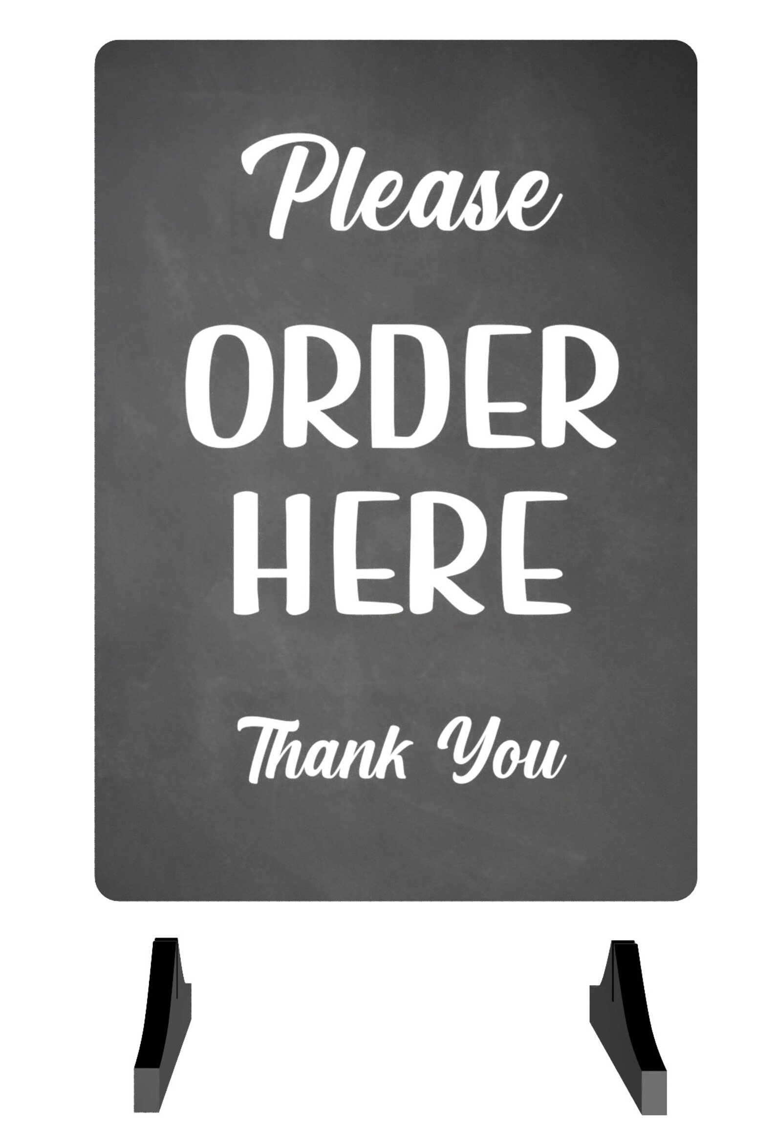 Please Order Here A4 Size Aluminium Composite Sign With Acrylic Feet - Etsy