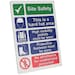 A4 Aluminium Site Safety Sign With Fixings. - Etsy