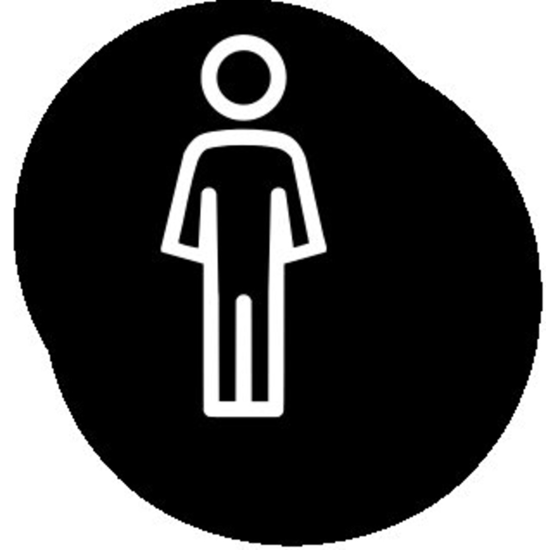 Classy Black and White Gents Toilet Sign: Elevate Your Restroom Decor ...