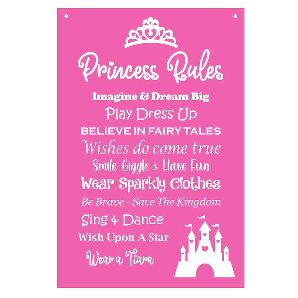 Princess Rules - Etsy