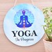 Yoga in Progress Sign - Chakra Symbols, Namaste! - Etsy UK