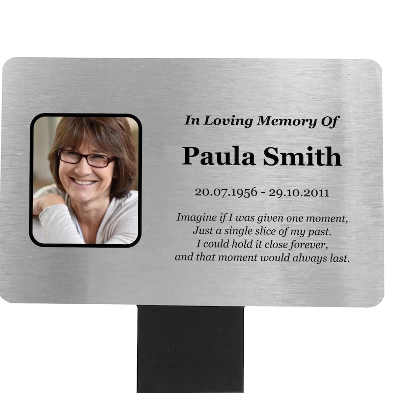 Memorial Plaque - Etsy