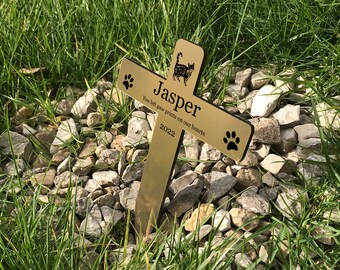 Pet Memorial Cross - Etsy