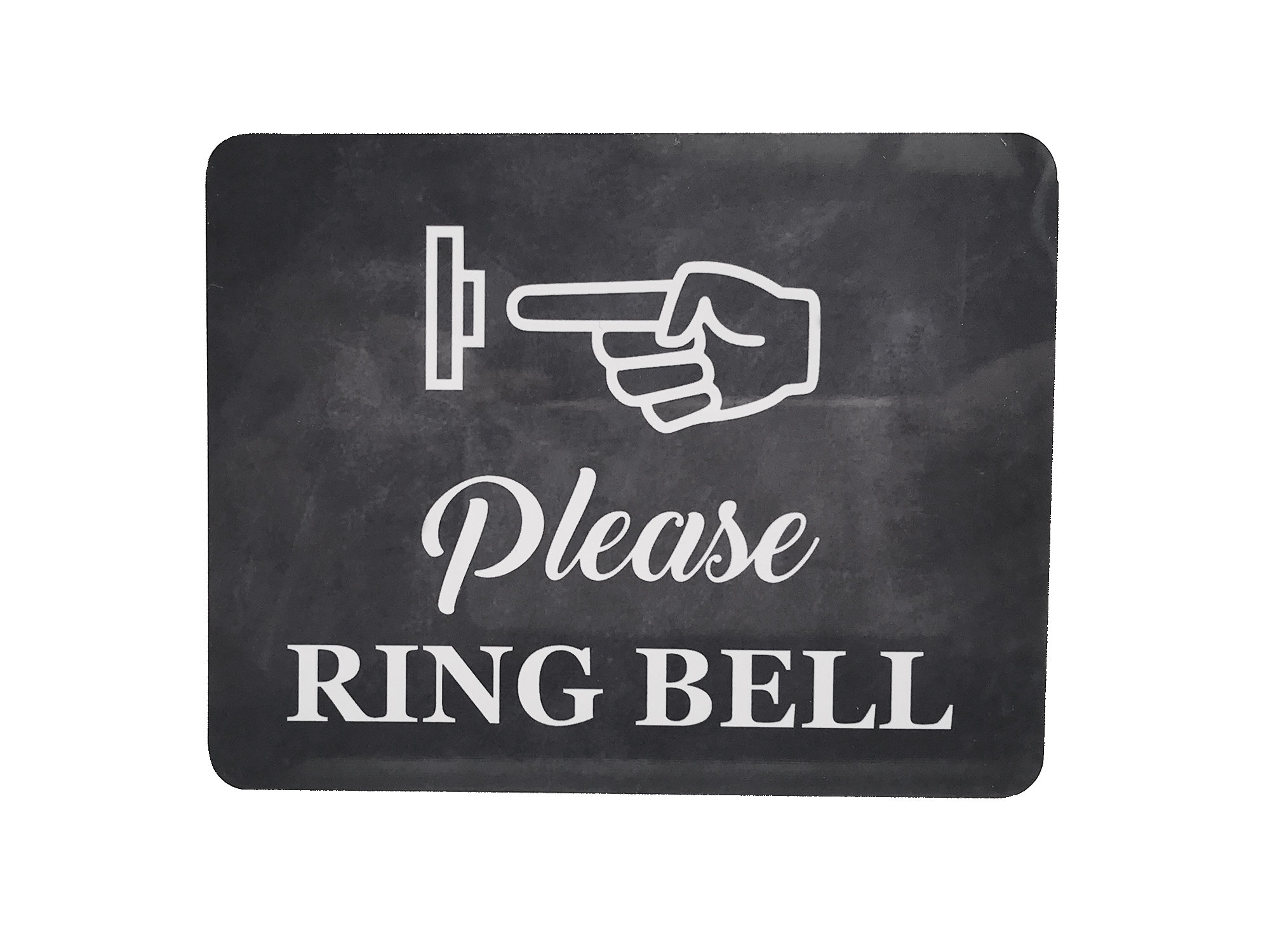 Please Ring Bell Sign Adhesive Sticker Notice - Etsy
