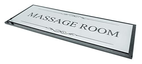 Origindesigned Massage Room Black and Silver Door Sign Plaque - Etsy