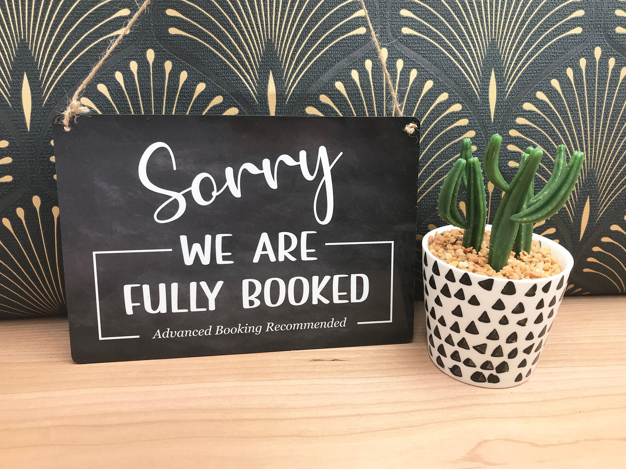Sorry Fully Booked Sign Shop Window Door - Etsy Canada