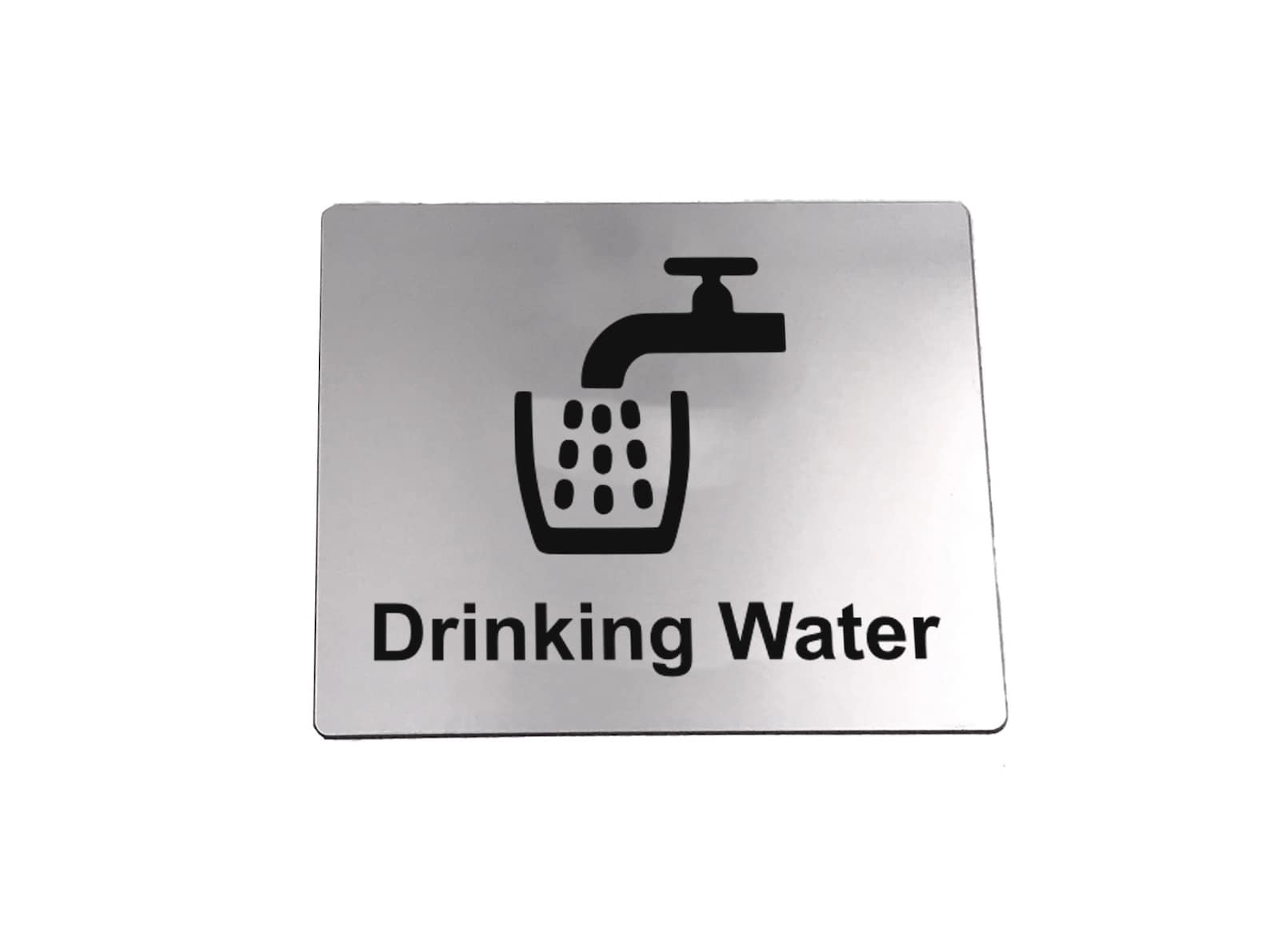Drinking Water Tap Sign Adhesive Sticker Notice - Etsy