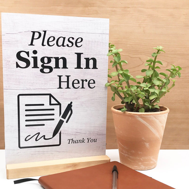 Doctors Office Check in Sign - Etsy