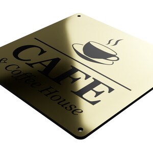 Cafe and Coffee House Sign in A Choice of Colours - Etsy UK