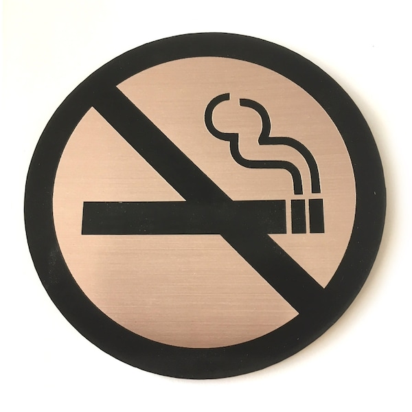 No Smoking Sign - Etsy