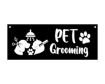 Dog Grooming Sign - Etsy