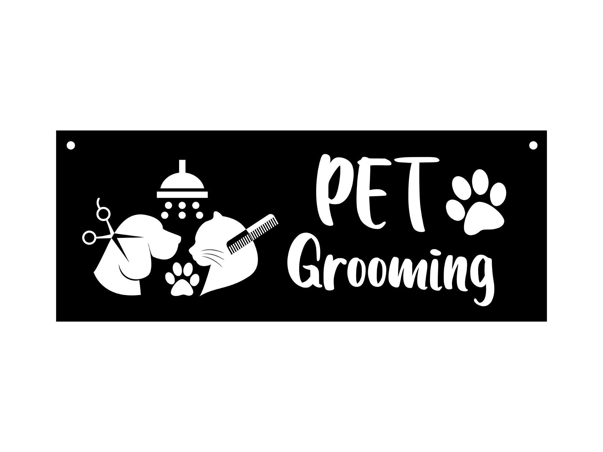 Pet / Dog / Cat Grooming Salon Hanging Sign - Etsy UK