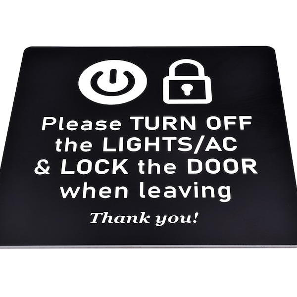 Turn off Ac Sign - Etsy