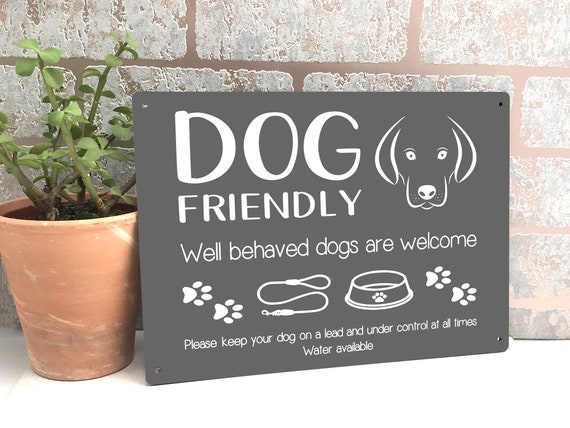 Pet Friendly Home Sign