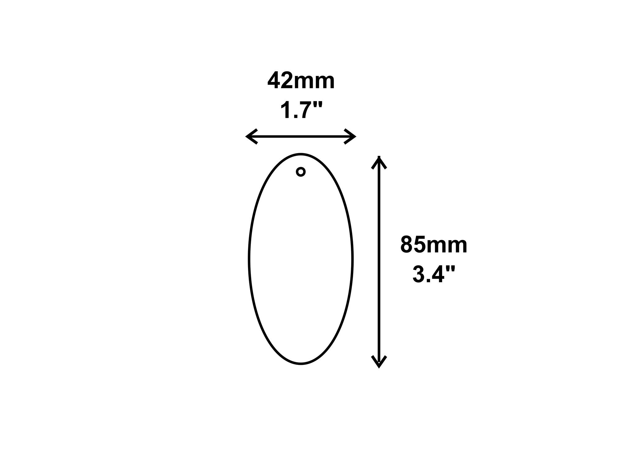 Office & Desk Storage Circular Numbered 1-5 Acrylic Key Fobs Yellow ...