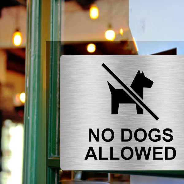 No Pets Allowed Sign - Etsy