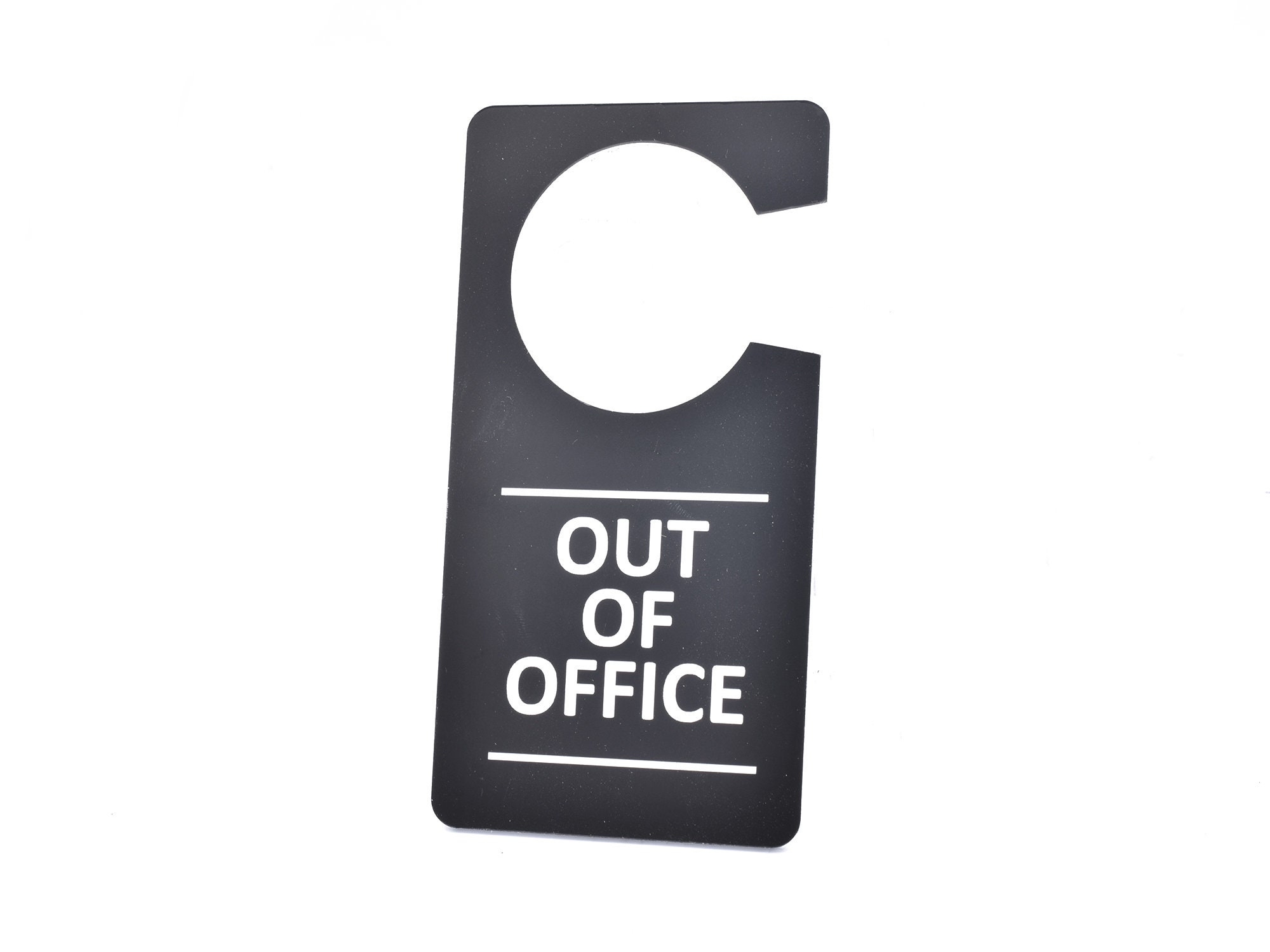 Out of Office Door Hanger Sign Hang on Your Office Door to - Etsy Australia
