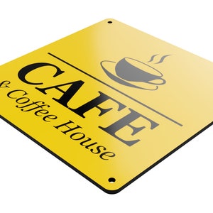 Cafe and Coffee House Sign in A Choice of Colours - Etsy UK