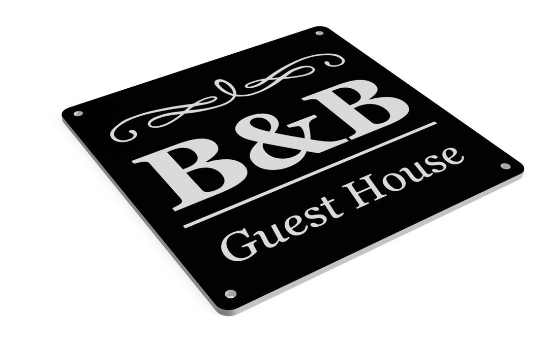 B&B Guest House Sign - Choice of Colours, Indoor and Outdoor Use. - Etsy