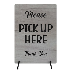 Please Order Here A4 Size Aluminium Composite Sign With Acrylic Feet - Etsy