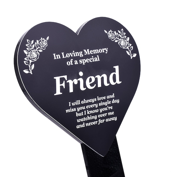 Heart Friend Plaque - Etsy