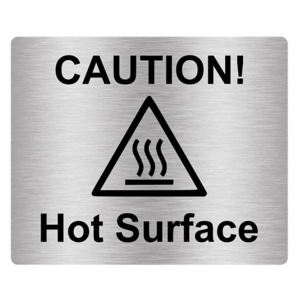Caution Hot Sign - Etsy