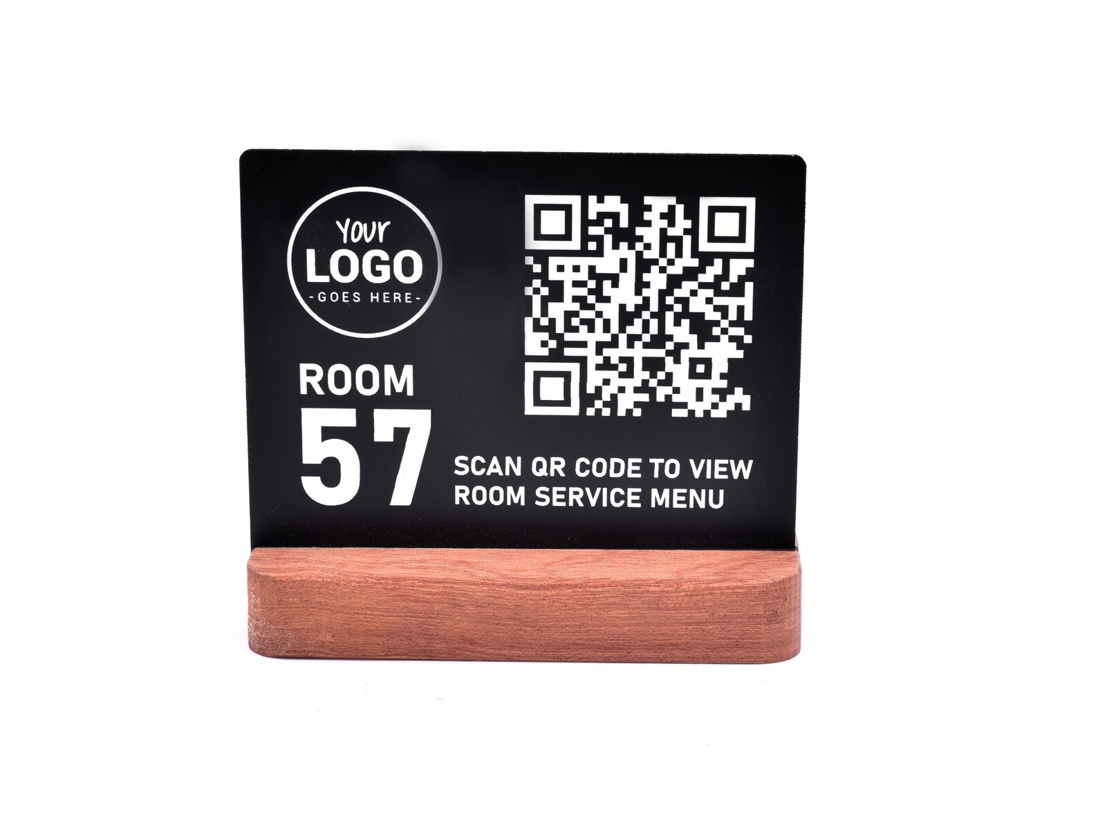 QR Code Scan for Room Service Menu Sign | Etsy Australia