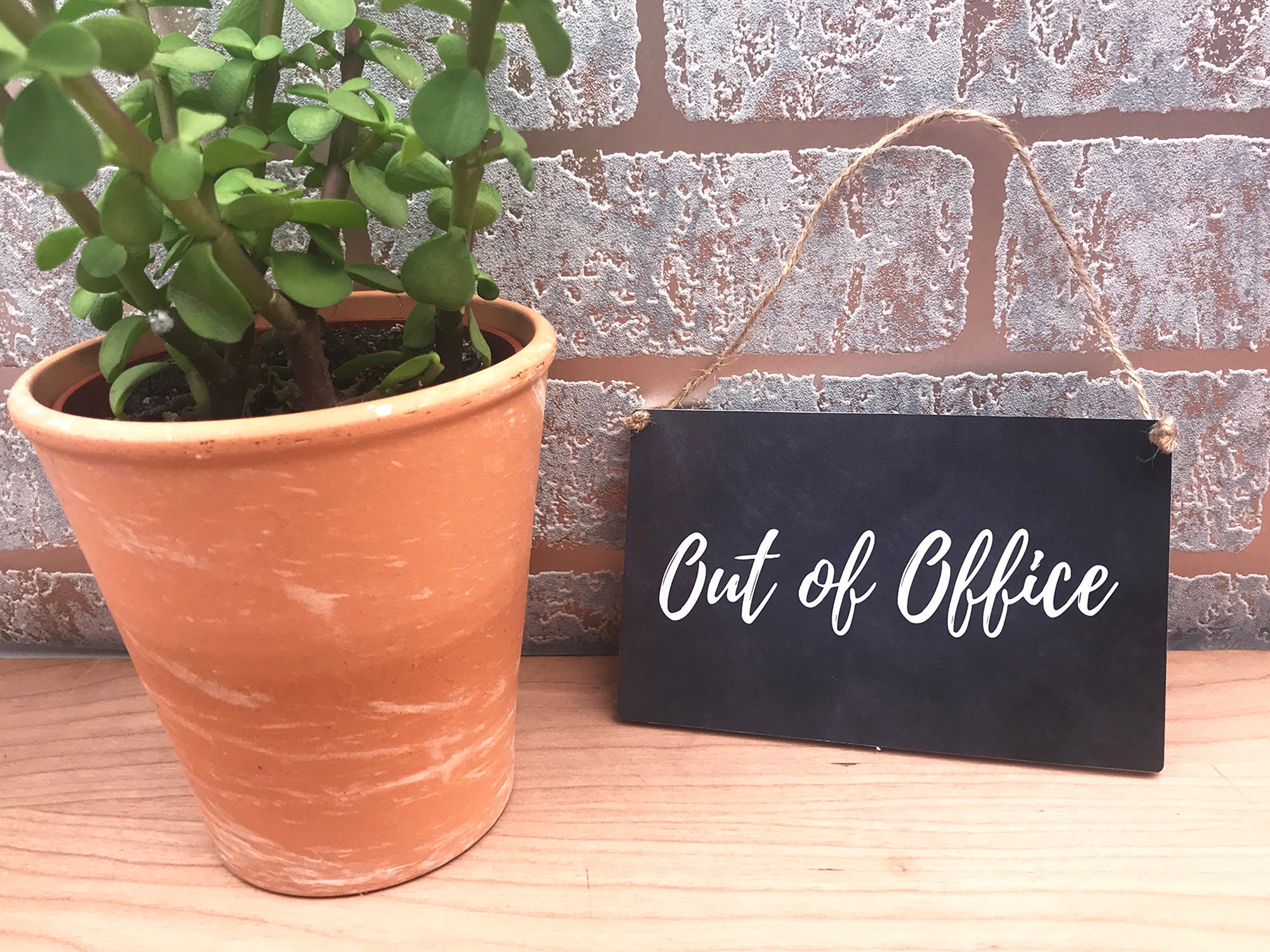 Out of Office Sign Hang on Your Office Door Notice - Etsy Australia