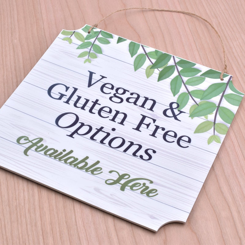 Vegetarian Sign - Etsy