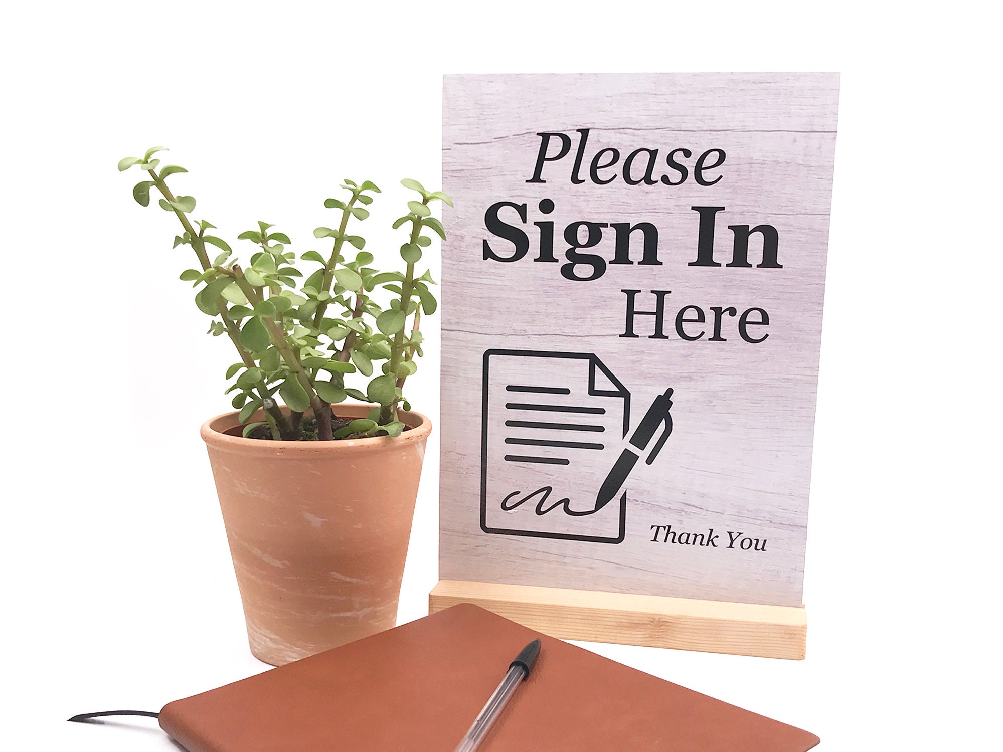 Please Sign in Here Sign - Available as Freestanding or Adhesive - Etsy