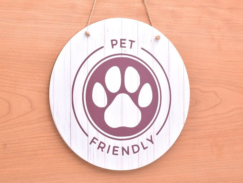Pet Friendly Sign Ideal Hanging Sign / Window Display - Etsy