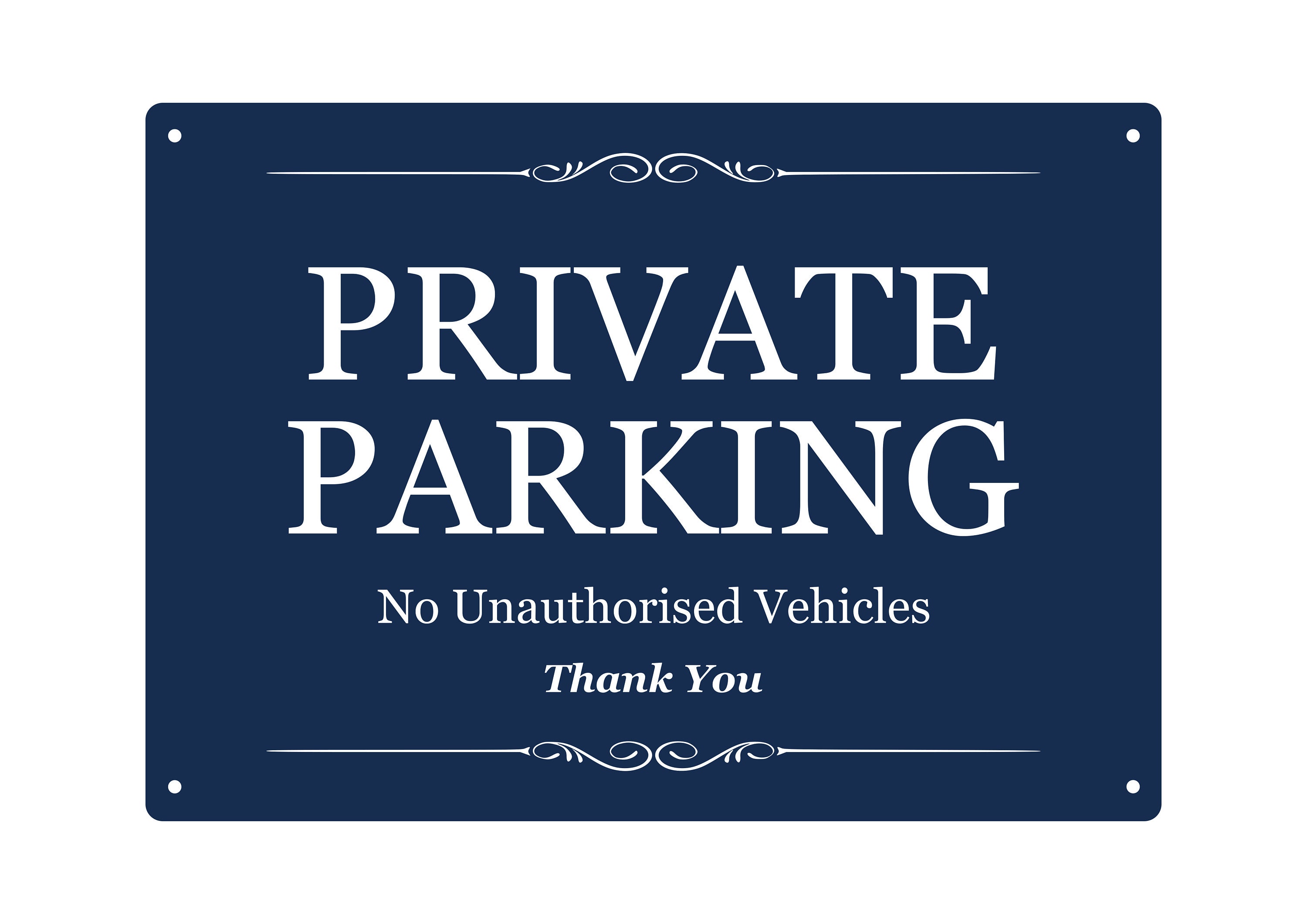 Private Parking Car Park Sign - Etsy UK