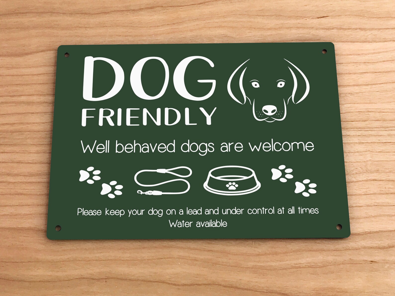 Dog Friendly Business Sign - Etsy