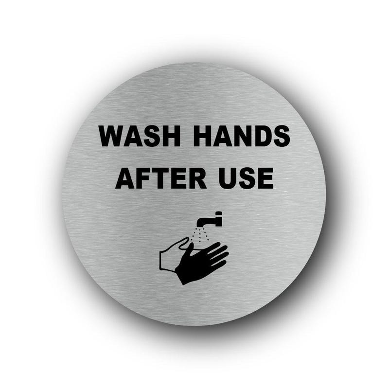 Clean After Use Sign - Etsy
