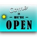 A5 Reversible Open Closed Sign Contemporary Design, UV Printed ...