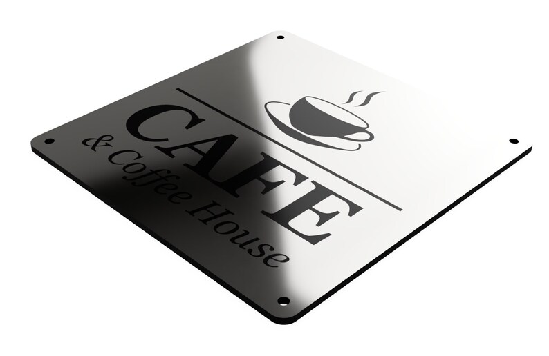 Cafe and Coffee House Sign in A Choice of Colours - Etsy UK