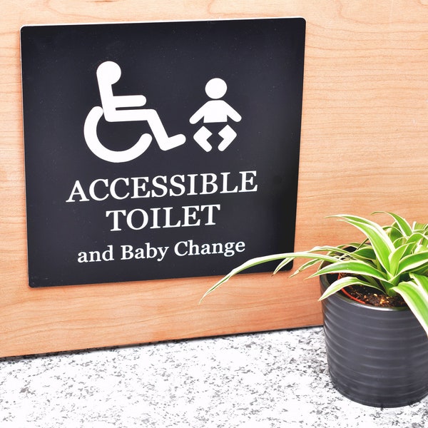 Baby Changing Table Sign - Etsy